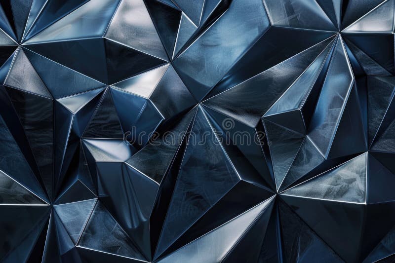 A Close-up View of a Unique Triangle-shaped Wall Stock Image - Image of ...