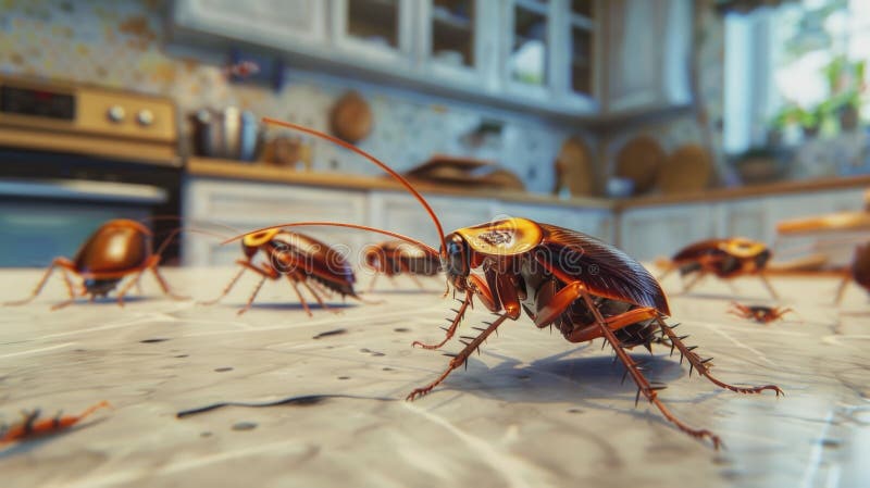 A Close-up View of Various Insects on a Flat Surface Stock Photo ...