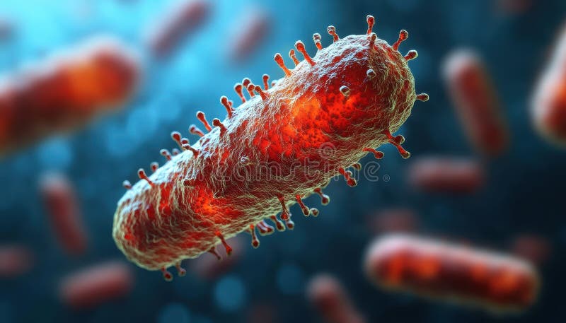 A Close-up View of Various Virus Cells Showcasing Their Unique ...