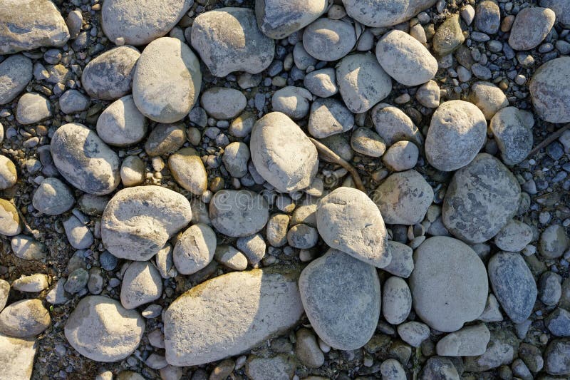 Close-up of River Rocks and Pebbles Stock Photo - Image of geology ...