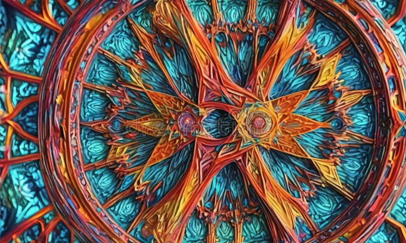 Intricate Circular Pattern Stock Illustrations – 9,619 Intricate ...