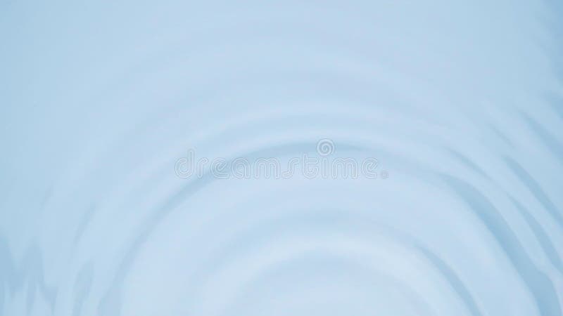 Close Up View on Water Texture with Water Drops on the Water Overlay ...