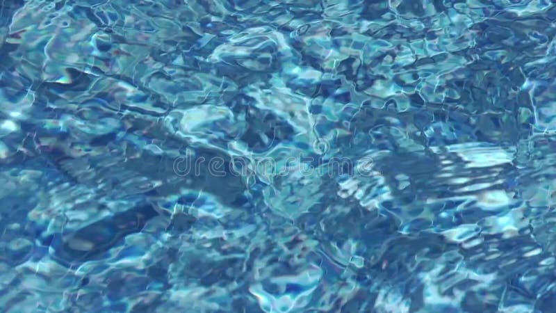 Close-up View of Waving Pool Water Stock Video - Video of waving, close ...