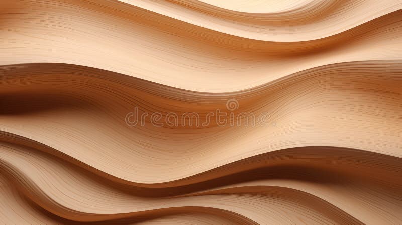 Close-Up View of Wavy Surface Stock Illustration - Illustration of ...