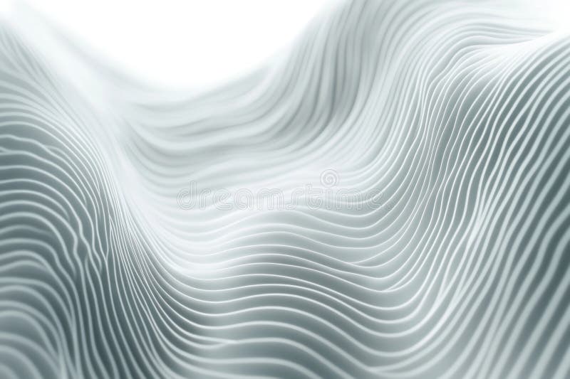 A Close-up View of a Wavy Surface with Texture and Patterns Stock ...