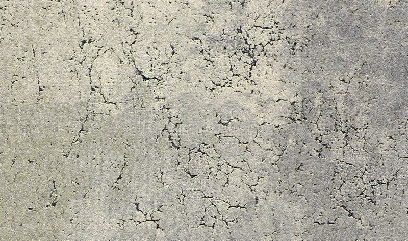 Cracked Concrete Surface Showing Signs of Aging and Distress Stock ...