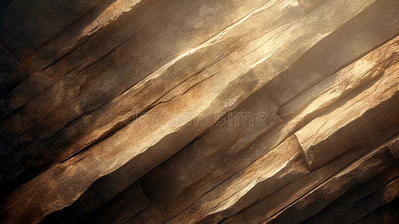 Stone Wall Texture with Sunlight Stock Illustration - Illustration of ...