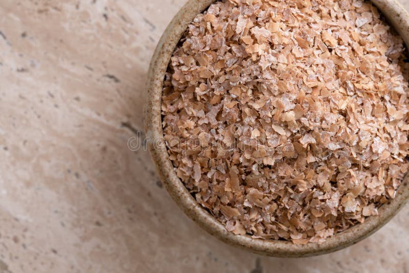 Wheat Bran in a Bowl stock photo. Image of space, food - 240091442