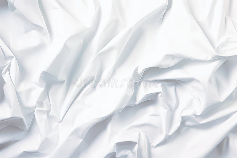Close Up View of White Bed Sheet Stock Image - Image of sheet, spread ...