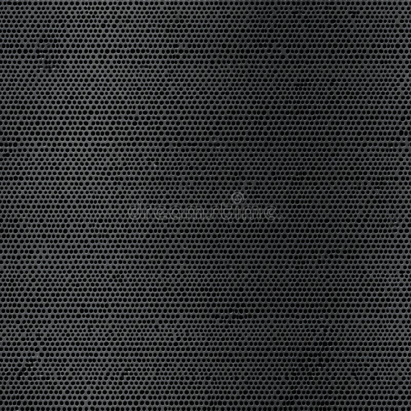 Close-up View of White Dots on Black Background Showcasing a ...