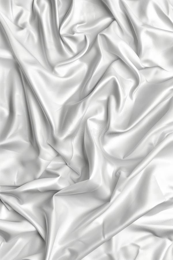 Close-up View of White Fabric with Intricate Texture and Patterns ...