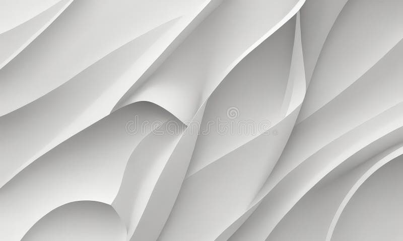 Close-up View White, Wavy Pattern with Subtle Texture, Featuring ...