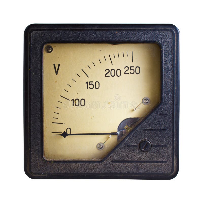 Voltmeter stock image. Image of design, resistance, meter - 30044377