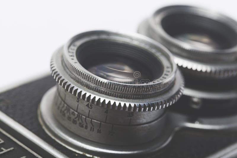Vintage camera lens stock image. Image of business, camera - 101186607