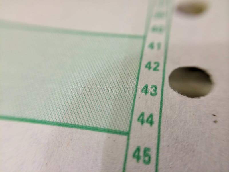 Pin Feed Printer Paper Stock Photos - Free & Royalty-Free Stock Photos ...