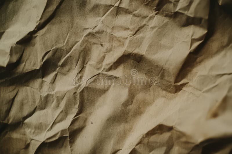 Close-up of Vintage Paper Texture, Aged, Slightly Yellowed with Subtle ...