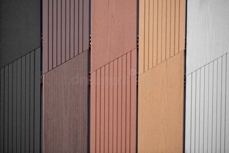 Close Up of Vinyl Siding Samples Texture Stock Image - Image of ...