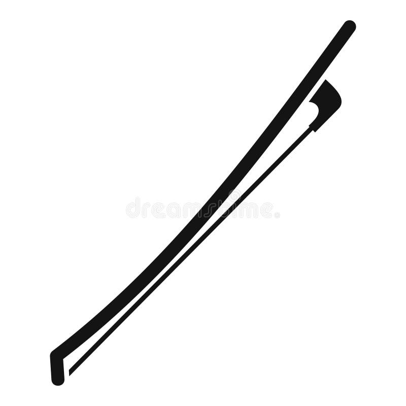 Violin Bow Creating Beautiful Music with Passion and Precision Stock ...