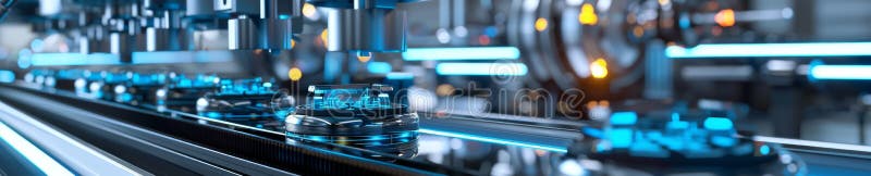 A Closeup of a Virtual Reality Interface Controlling an Automated ...