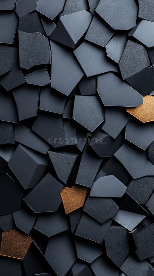 Gold Cubes Falling in Air stock photo. Image of visual - 319436990