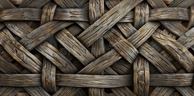 Interwoven Symmetry. Architectural Harmony Concept Stock Illustration ...