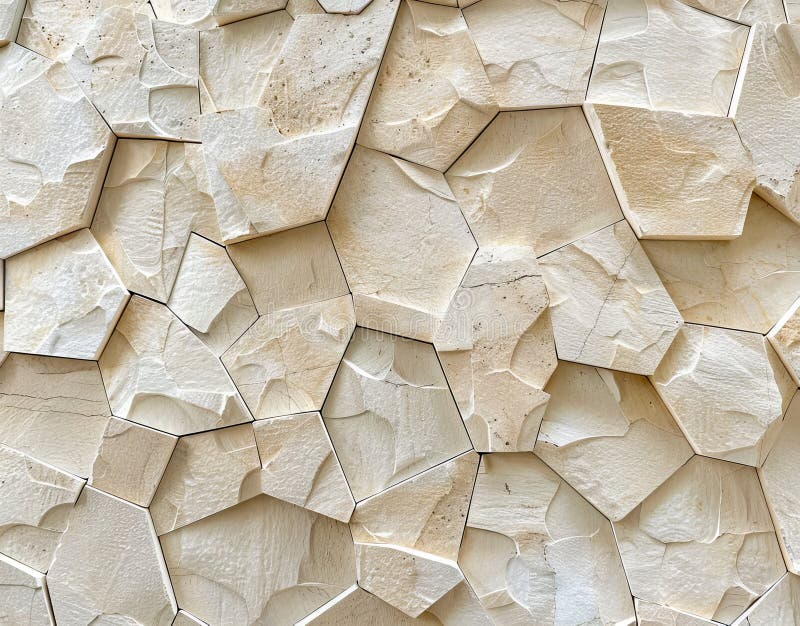 A Close Up of a Wall Made of White Stone Blocks Stock Image - Image of ...