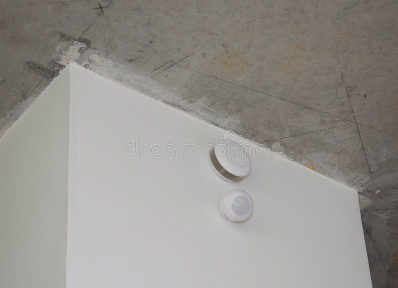 Home Renovation. Plastering, Coating the Wall from Insulating Concrete ...