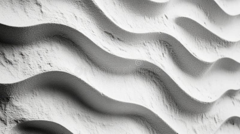 A Close Up of a Wall with a Wave Pattern Stock Illustration ...