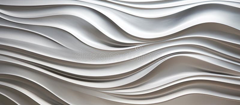 Close-up of Wall with Wave Pattern Stock Illustration - Illustration of ...
