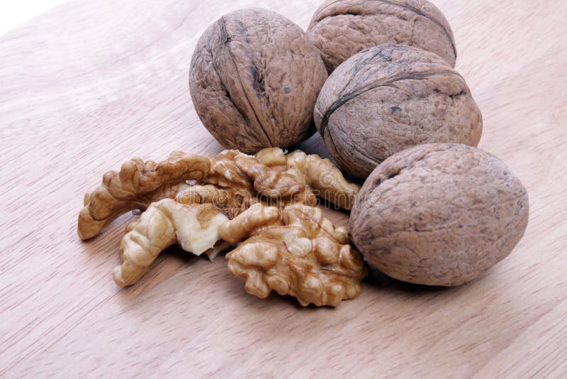Close-up of a walnut stock image. Image of nutshell, hunger - 64438767