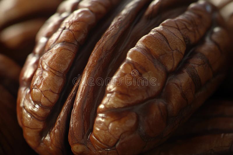 Close-up of a Walnut Shell on a Table, Perfect for Food or Nature ...