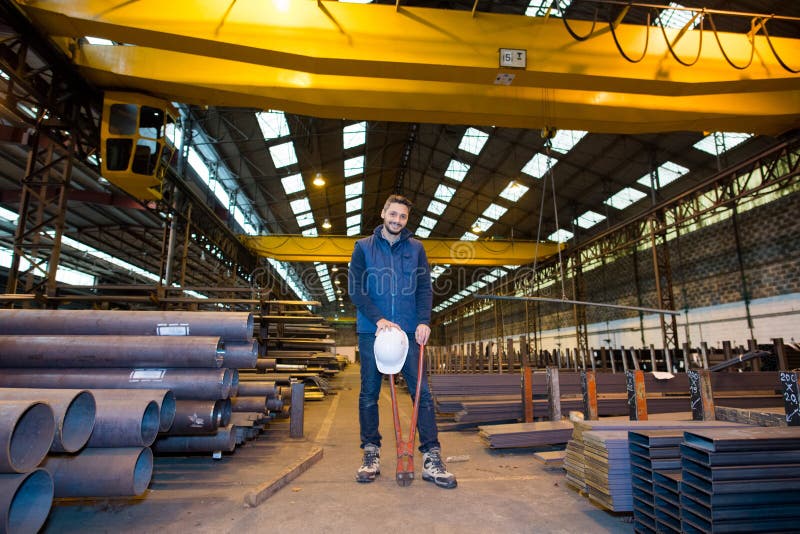 Close up warehouse manager stock photo. Image of uniform - 260341566