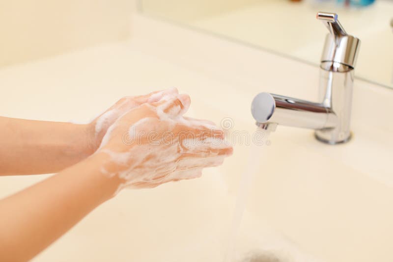 Washing Hands stock image. Image of health, clean, home - 109229567