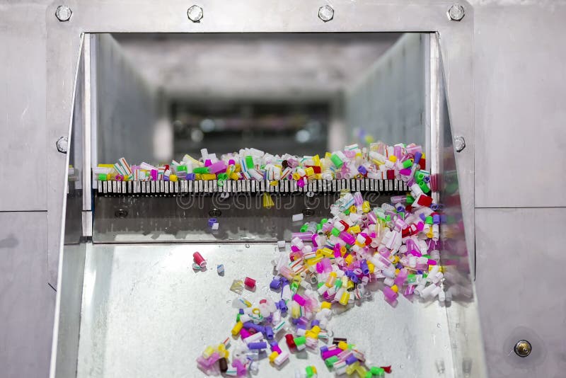 Close Up Waste Removing or Separation Machine for Industrial Stock ...