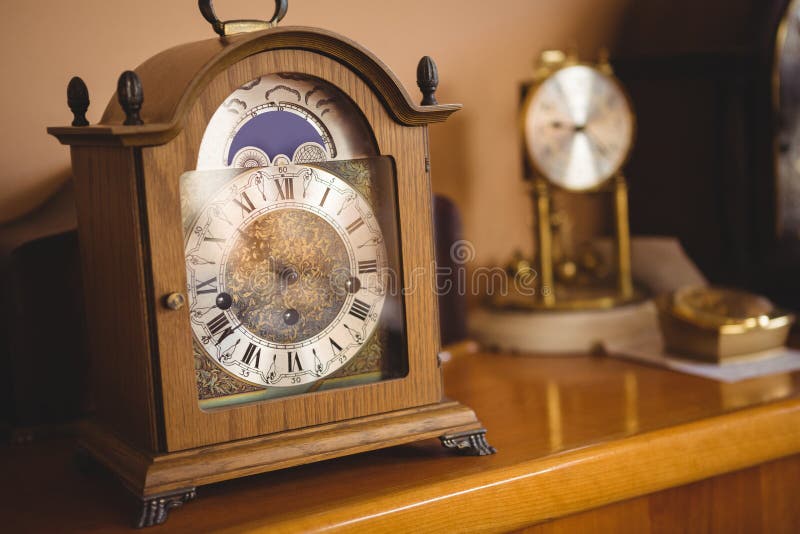 Close-up of watch on table stock image. Image of machine - 81405629