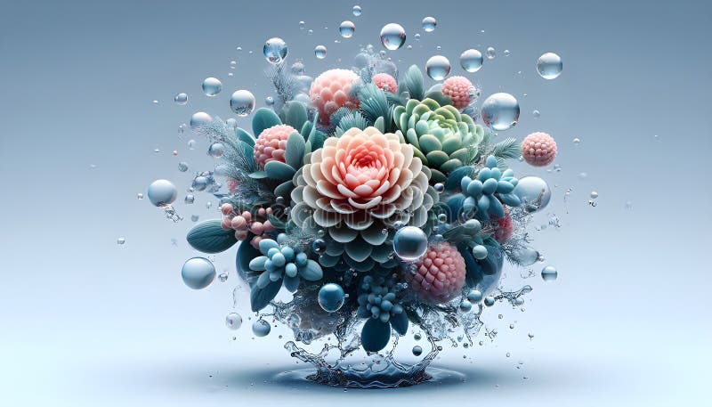 Close-up Water Drop Splash on White Background Stock Photo - Image of ...