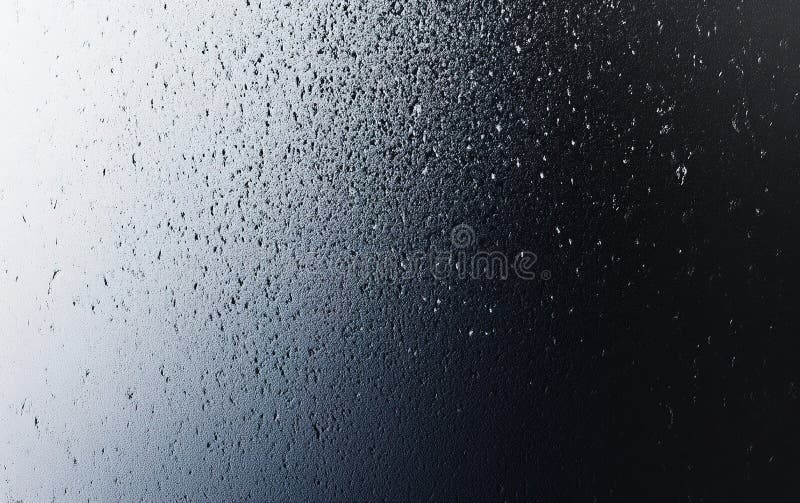 Close-up of Water Droplets on a Glass Surface, Showcasing Textured ...
