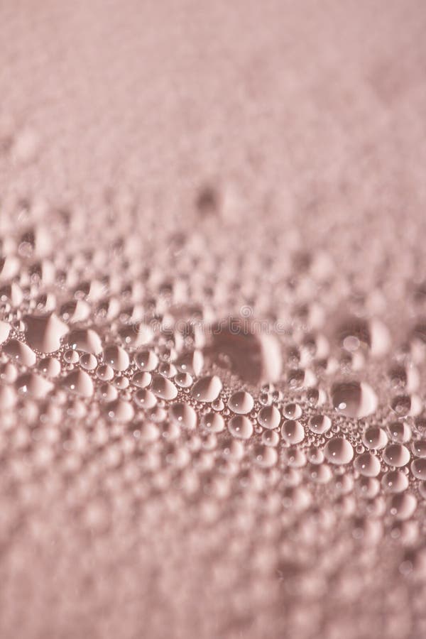 Close Up of Water Droplets Liquid Bubbles Abstract Background in Gentle ...