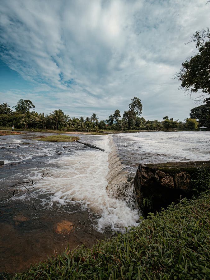 Close Up of the Water Flowing at the River Stock Photo - Image of ...