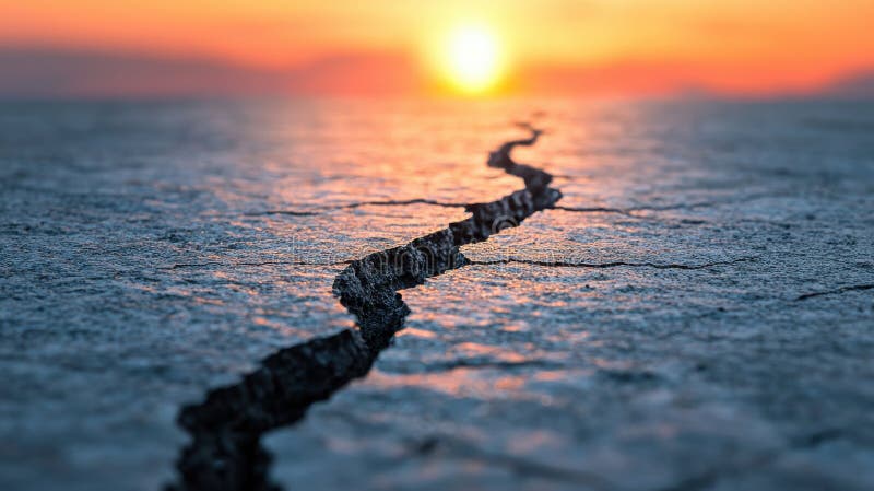 Close Up of a Water Line in Clear Water Surface with Ripples and ...