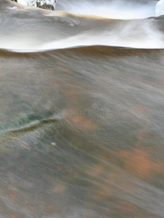 Pattern of Water in Waterfall Stock Image - Image of rapid, river ...
