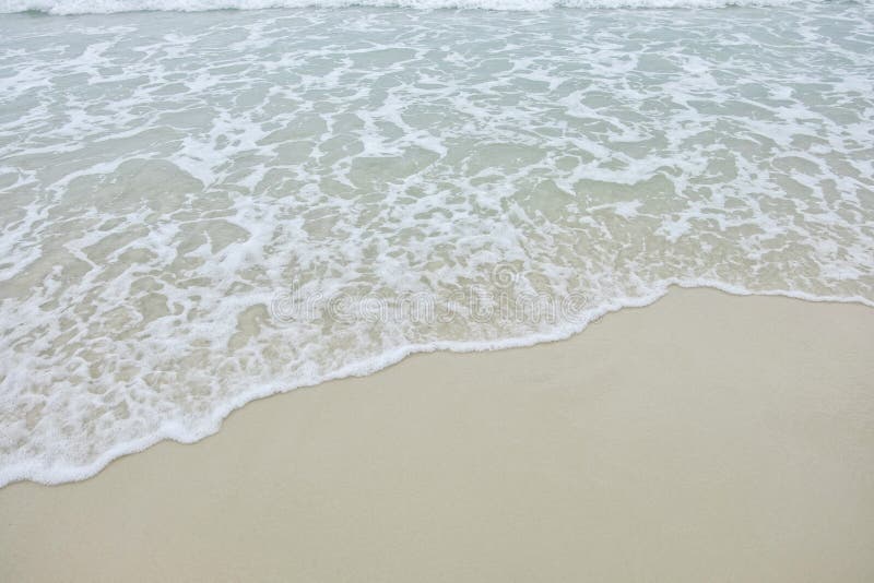 Close-up Wave of Blue Sea on the Beach Stock Image - Image of beach ...