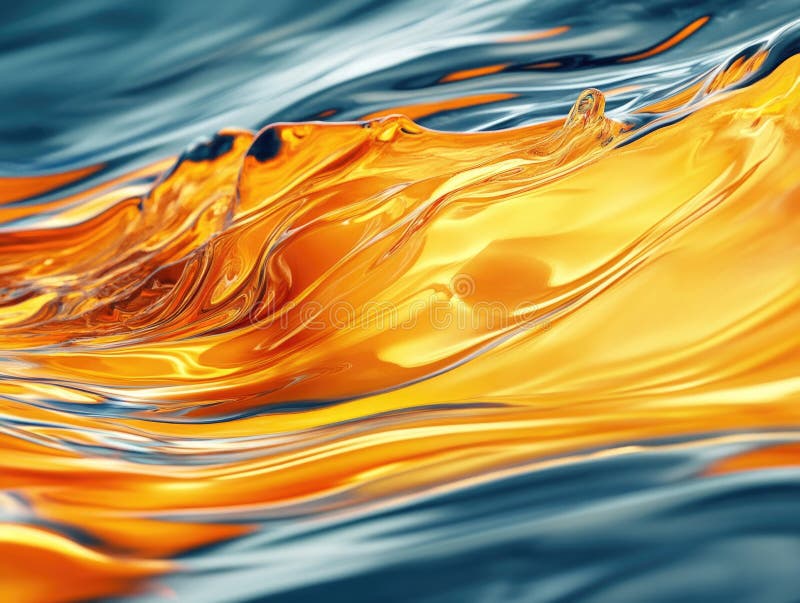 Close-up of wave liquid stock image. Image of science - 381703973