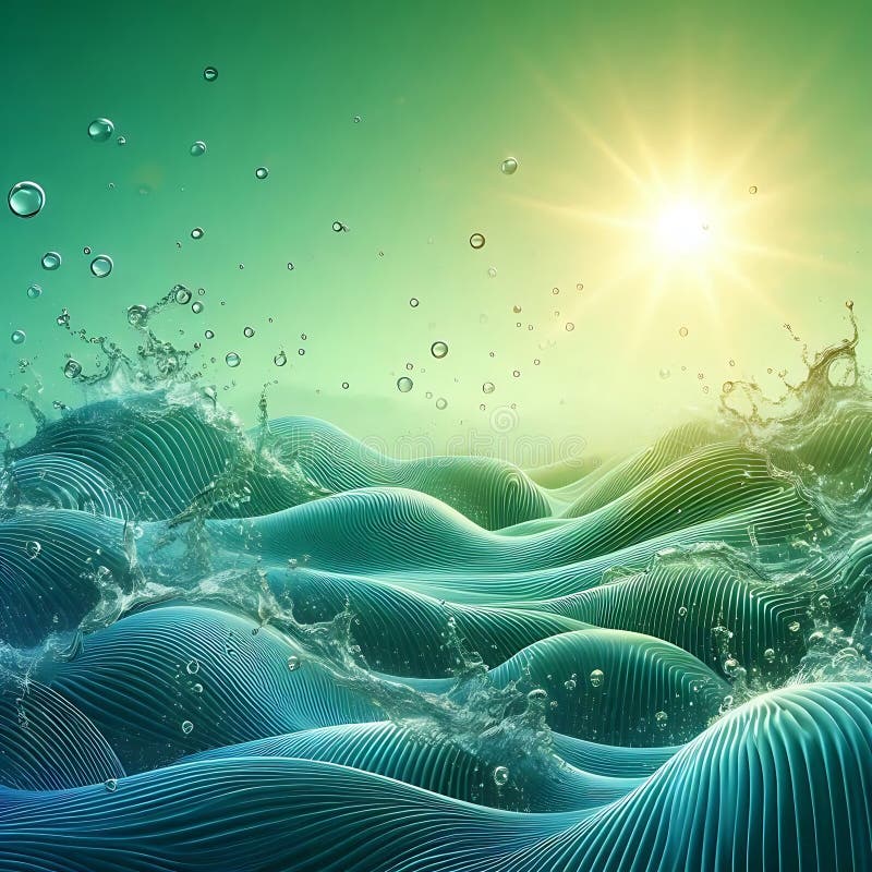 A Close-up of a Wave Splashing Upwards Stock Photo - Image of ...