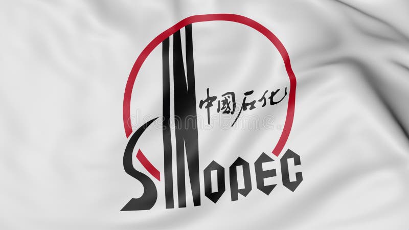 Logo of SINOPEC Being Made with Puzzle Pieces, Editorial 3D Rendering ...