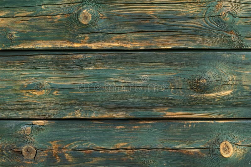 Weathered Green Wooden Planks Texture, Rustic Look. AI Image Stock ...