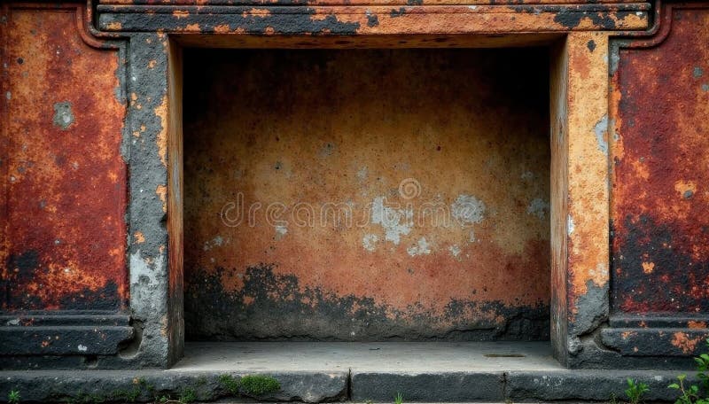Close Up of Weathered Khmer Temple Lower Third Frame , Religious ...