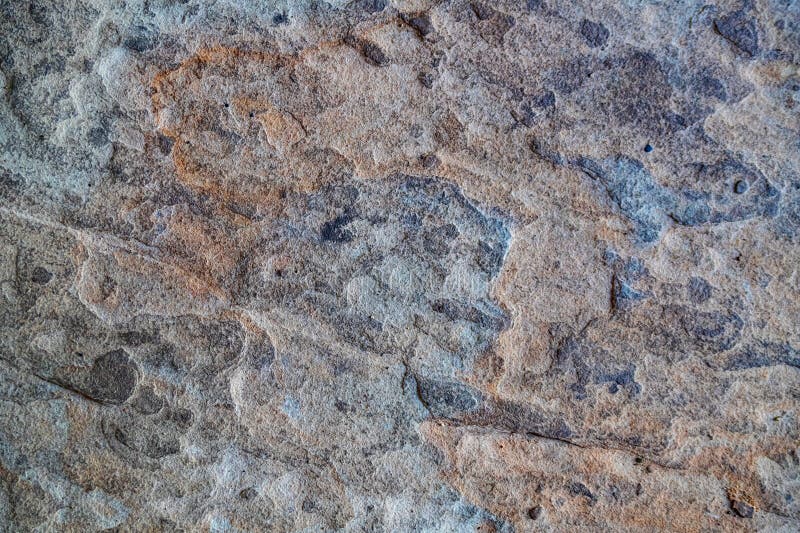 Close-up of Weathered Rock Surface with Layers.Textured Mineral Surface ...