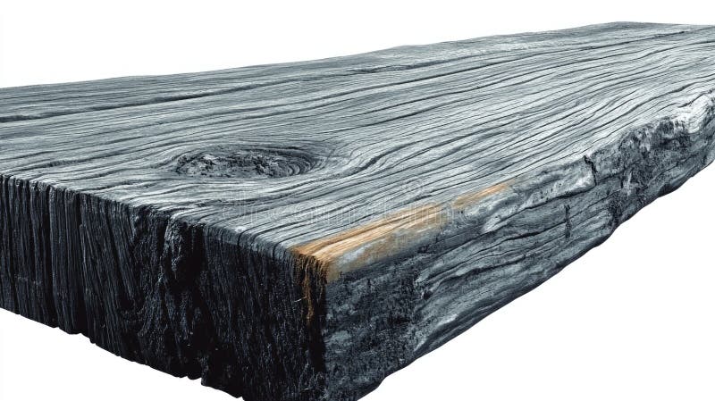 Close-up of Weathered Wood Plank with Unique Patterns and Textures ...