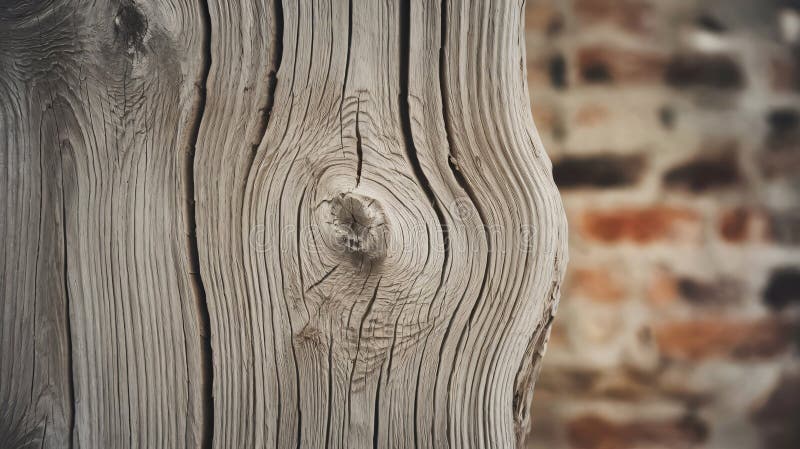 Close-up Weathered Wood Texture with Knot, Rustic High Quality Image ...